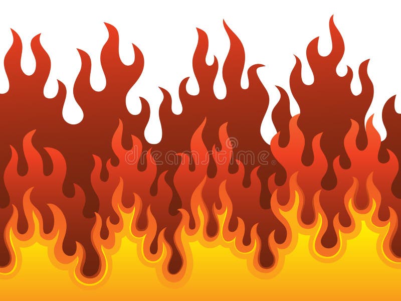 Immagine a tema fuoco 1 illustrazione vettoriale. Illustrazione di ...