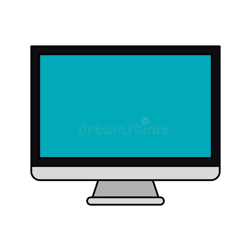 Immagine Dell'icona Del Computer Illustrazione di Stock - Illustrazione ...