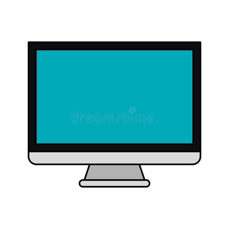 Immagine Dell'icona Del Computer Illustrazione di Stock - Illustrazione ...