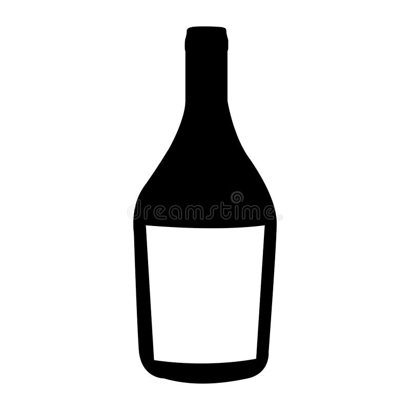 Immagine Dell'icona Del Vino Illustrazione Vettoriale - Illustrazione ...