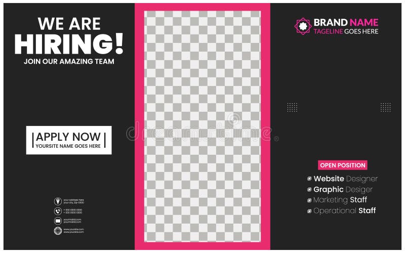 Immediate Openings Join Our Professional Team Hiring Templet Design ...
