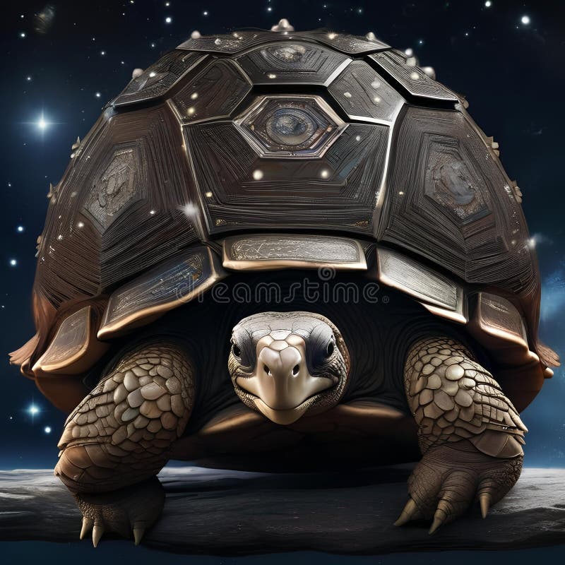 An Immense, Star-forged Tortoise with a Shell Adorned with ...