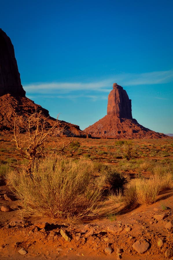 Immensity of Monument Valley Stock Photo - Image of navajo, desert ...