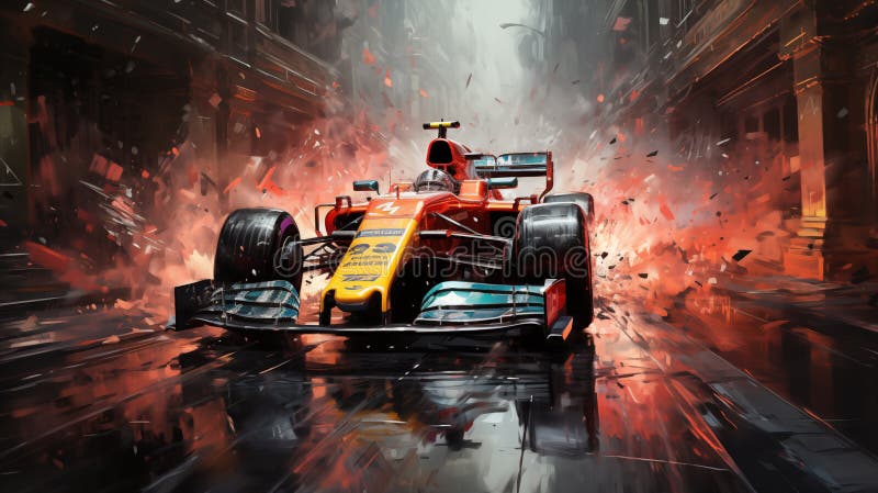 Immerse in the Intensity of Formula 1 As Formula 1 Drivers Compete ...