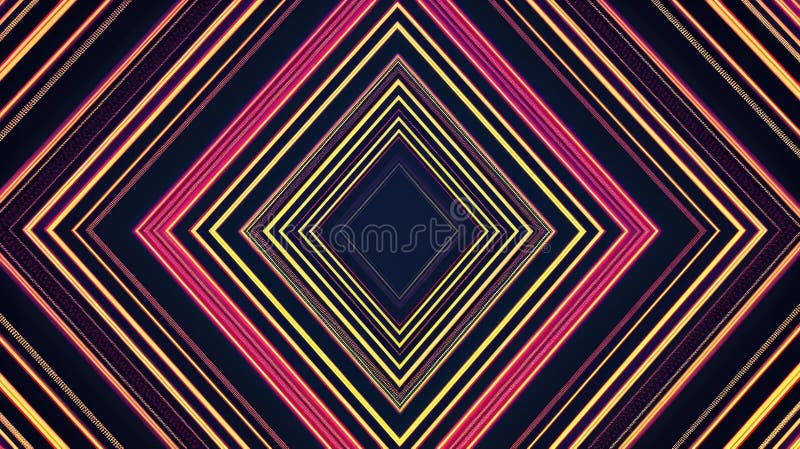 Immerse in the Vibrant Glow of a Neon Abstract Texture Background ...