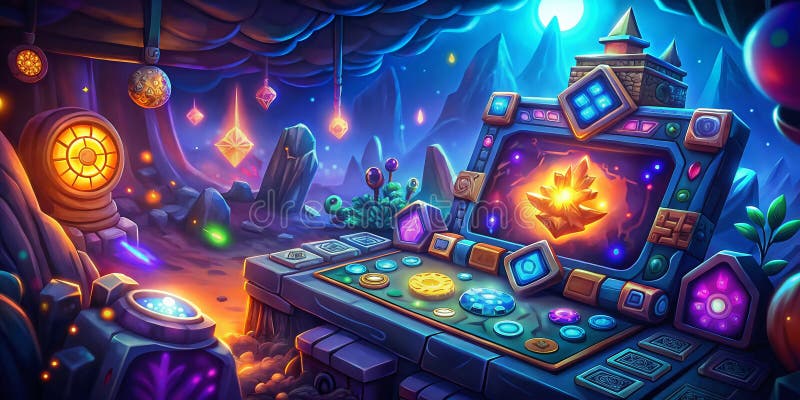 Immerse Your Fantasy RPG with this Pixel Art UI Pack Night Game HUD ...