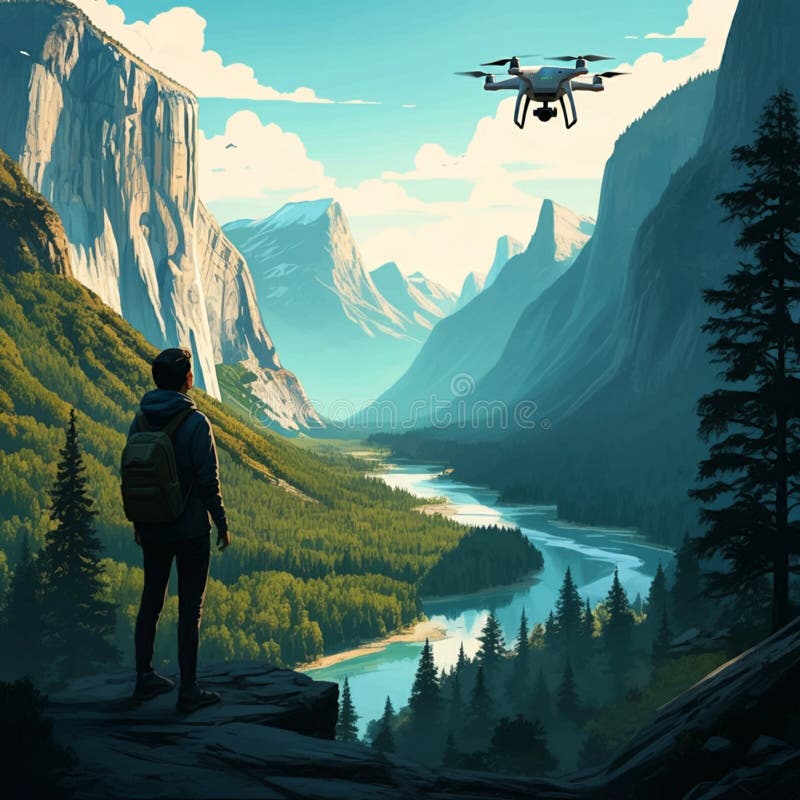 AIGenerated Majestic Mountain Backgrounds & Scenic Mockups for Creative ...