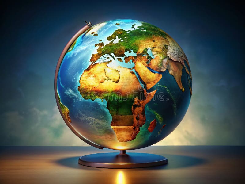 Dynamic Rotating World Map Background for Breaking News Studios ...