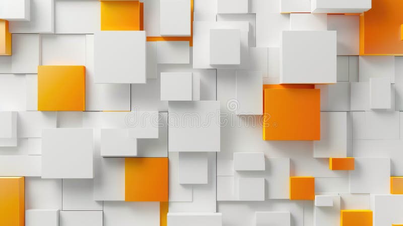 Immerse Yourself in an Abstract 3D Modern Square Backdrop. Ai Generated ...