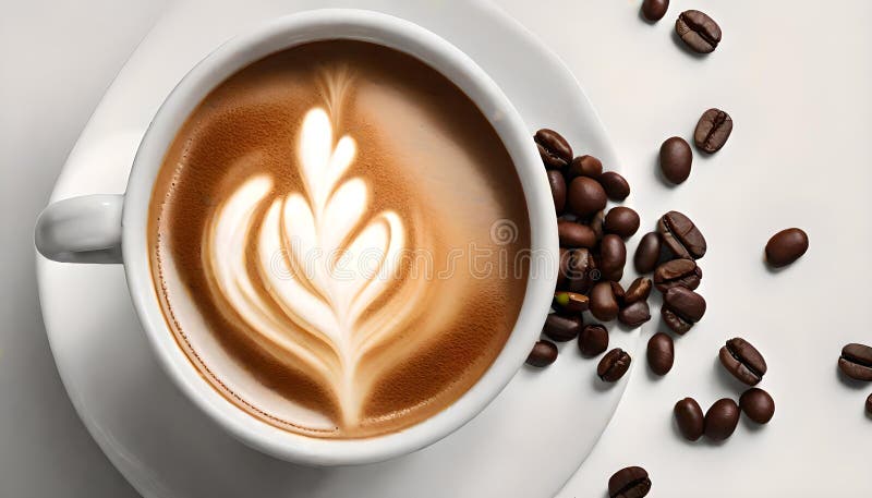 AI-Generated "Lungo" Coffee in Cup: Taste, Relax, and Enjoy Happiness ...