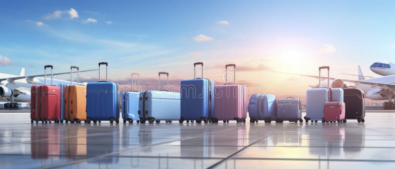 Traveler S Hub: Exploring the Scene of Suitcases in the Airport Setting ...