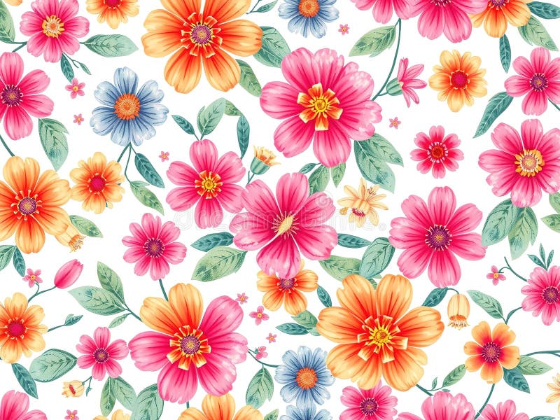 Stunning Pastel Floral Wallpaper with a Delicate Grain Texture a ...