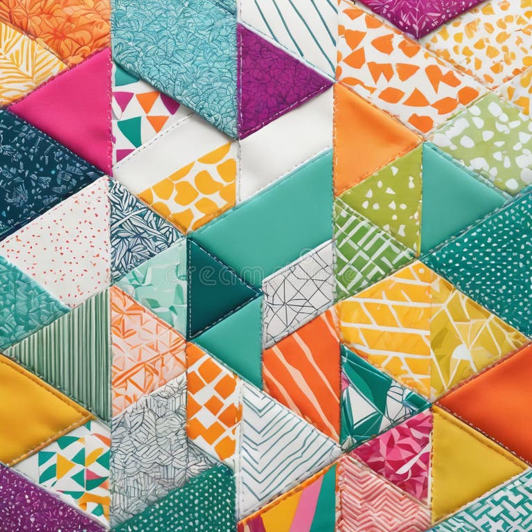Captivating Geometric Patchwork Design Stock Illustrations – 538 Captivating Geometric Patchwork ...