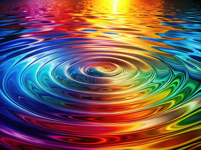 Dynamic Abstract Water Ripple Patterns a Vibrant Visual Feast for ...