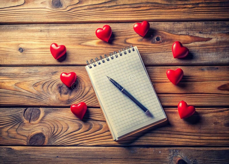 Love Notepad Icon, Love and Heart Vector Stock Vector - Illustration of ...