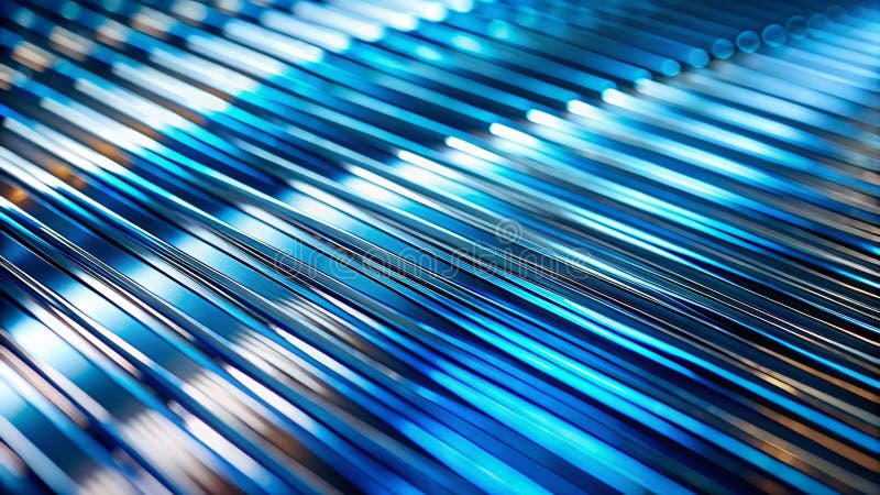 Stunning Abstract Silver and Blue Diagonal Stripes TiltShift Background ...