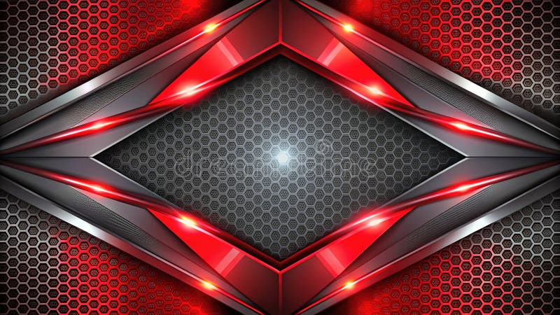 Stunning Abstract Red and Grey Gradient Mesh Wallpaper Design a ...