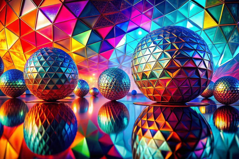 Stunning Panoramic Abstract Background Featuring Interlocking Geometric ...