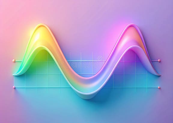 Dynamic Pastel Differential Equation Curves a Visually Engaging Flat ...