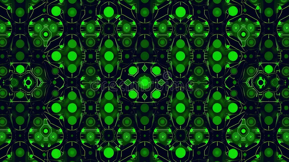 A Seamless Abstract Pattern of Digital Innovation Geometric Circuits ...