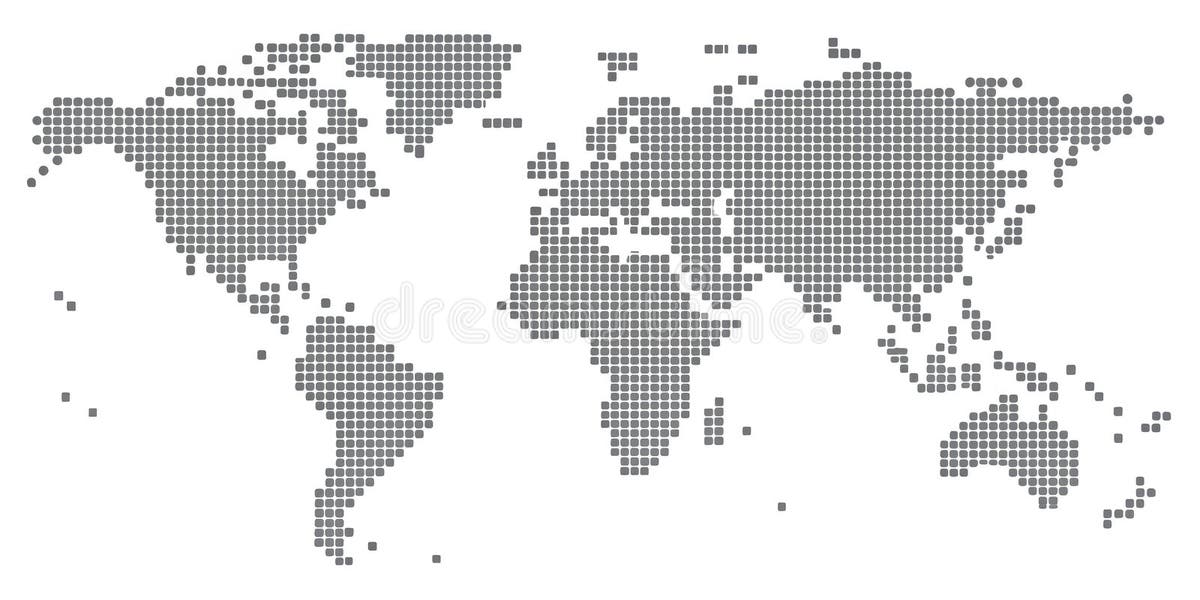 Captivating Panoramic World Map Stock Illustrations – 110 Captivating ...