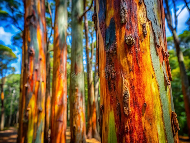 Unveiling the Intricate Textures of Australian Rainforest Tree Trunks a ...