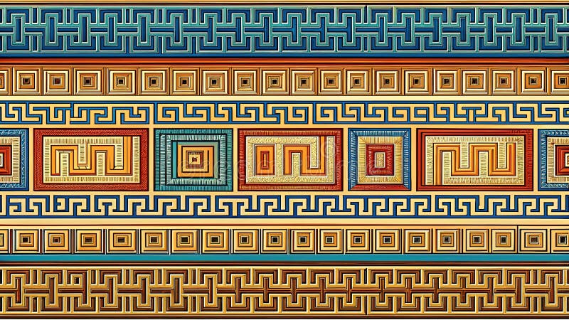 Unleash the Timeless Beauty of Greek Border Patterns Explore a ...