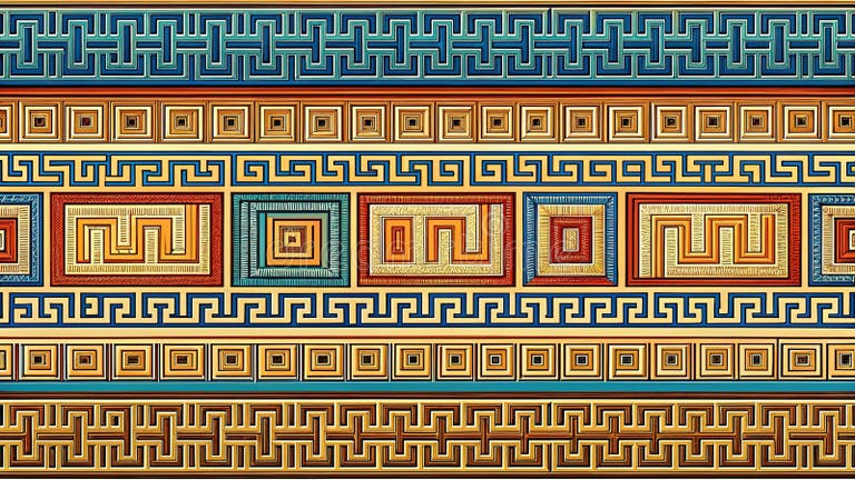 Unleash the Timeless Beauty of Greek Border Patterns Explore a ...