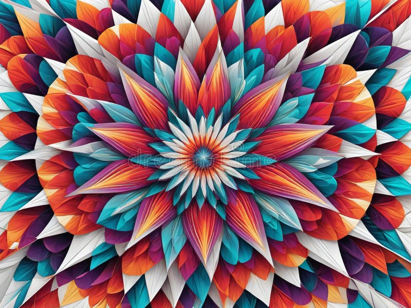 Unveiling the Mystical Beauty of Sacred Geometry a Spiritual Background ...