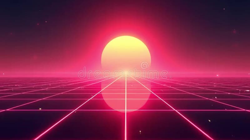 Syntwave Horizon: a Retro-Futuristic Journey through Neon Grids and ...