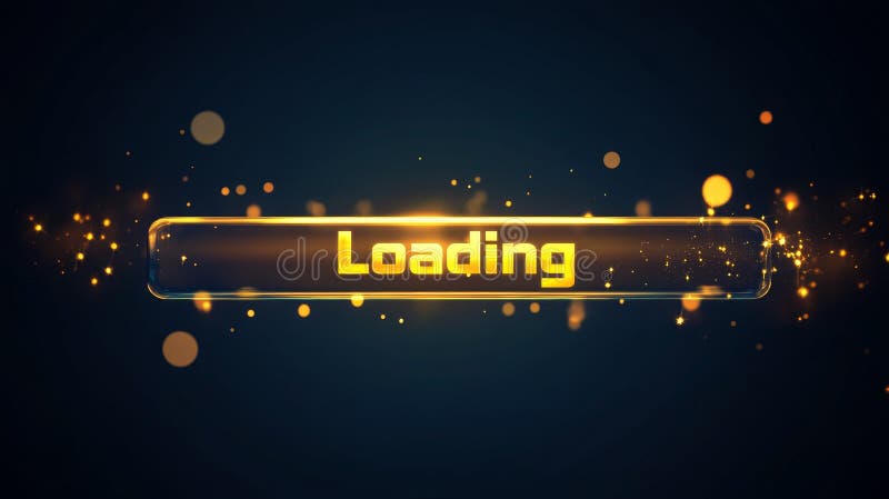 Immerse Yourself in a Colorful Loading Animation Featuring Glittering ...