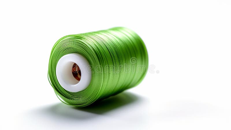 Spring Green Vibrant Thread Stock Illustration - Illustration of green ...