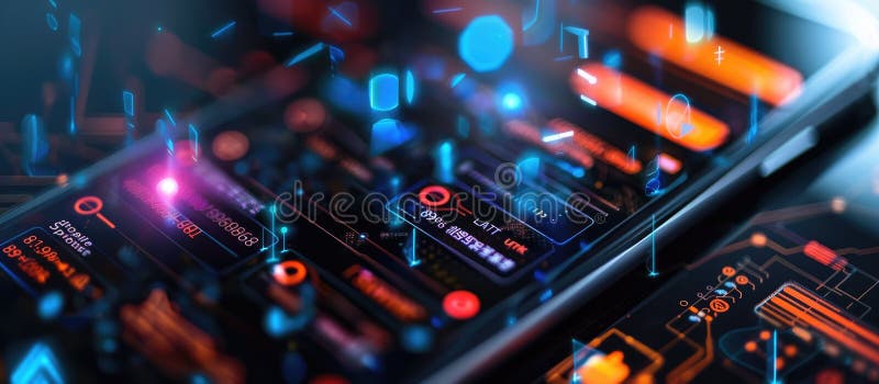 Immerse Yourself in the Innovative Smartphone Interface Amidst a ...