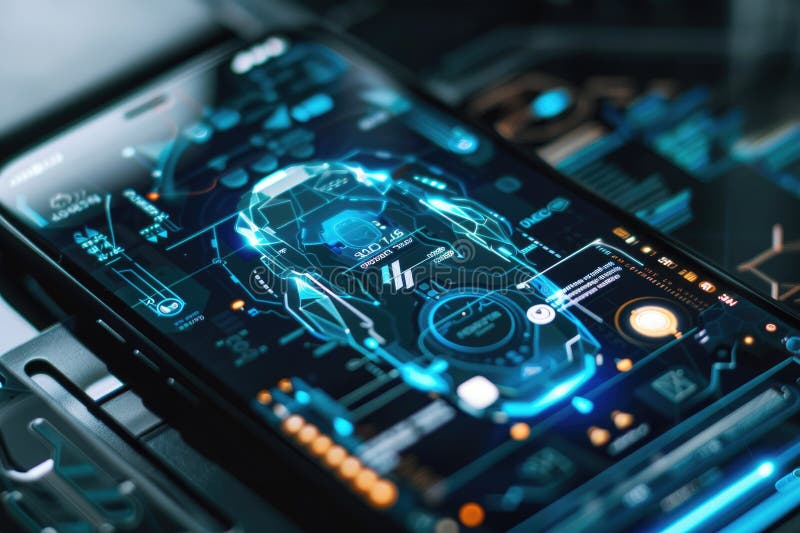 Immerse Yourself in the Innovative Smartphone Interface Amidst a ...