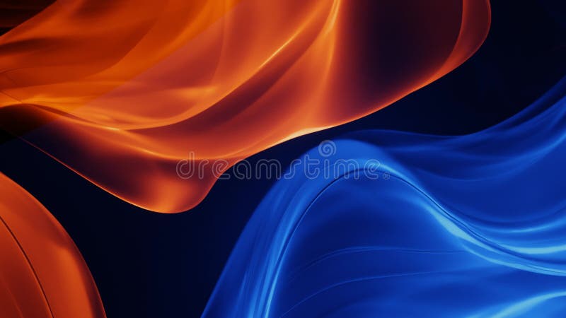 Waving Transparent Flowing Shapes Loop - Animated Background Stock ...