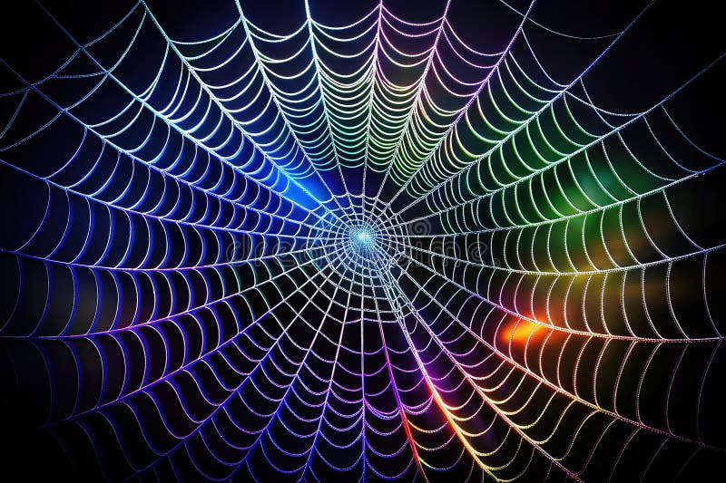 Animated Silver Spiderweb Loop Stock Illustrations – 2 Animated Silver ...