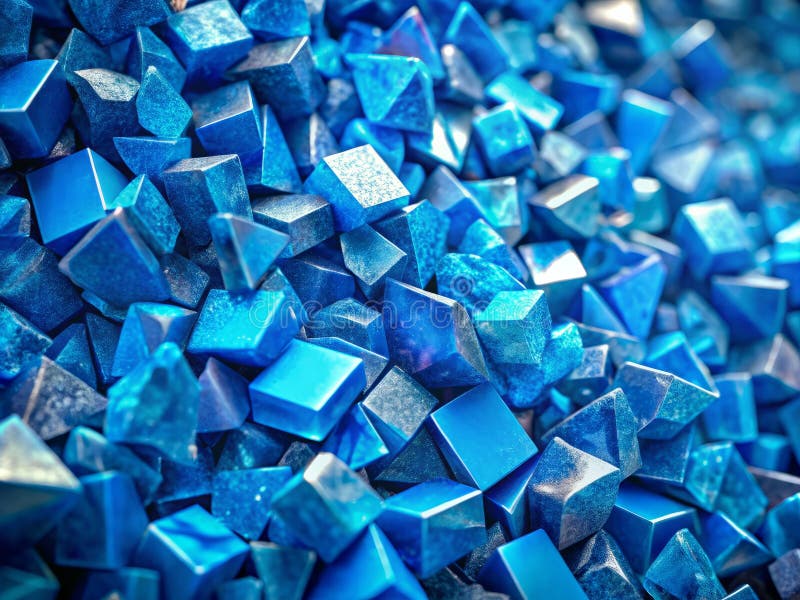 Stunning Abstract Blue Fragment Background Deep Depth of Field ...