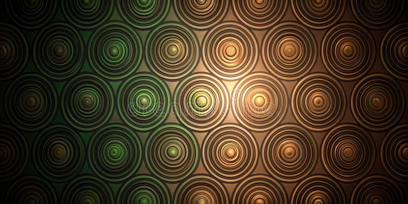 Captivating Dark BrownGreen Gradient Circle Wallpaper a Smooth ...