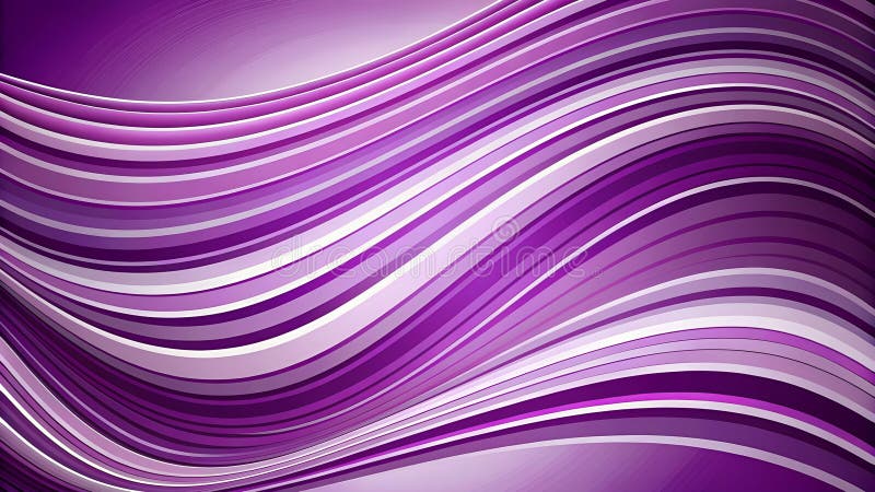 A Captivating Symphony of Purple Abstract Waves Unfold a Mystical ...