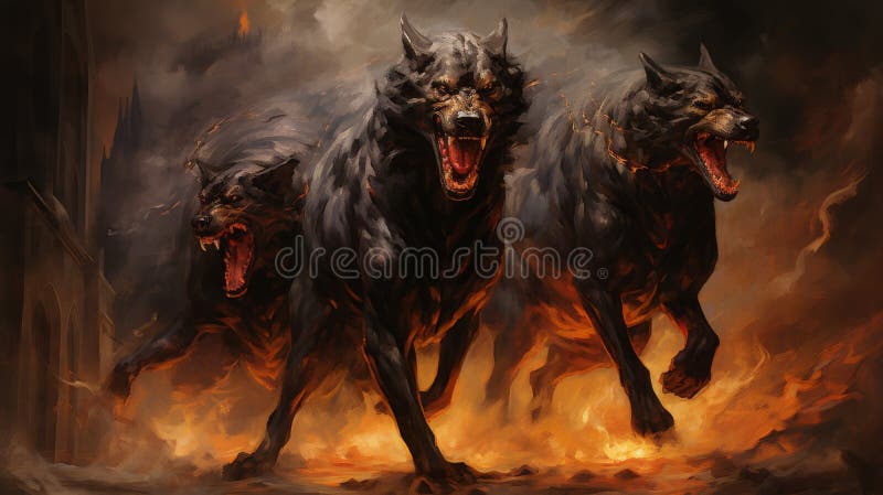 Guardian of the Underworld: AI-Crafted Painting Unveils Ancient Greek ...