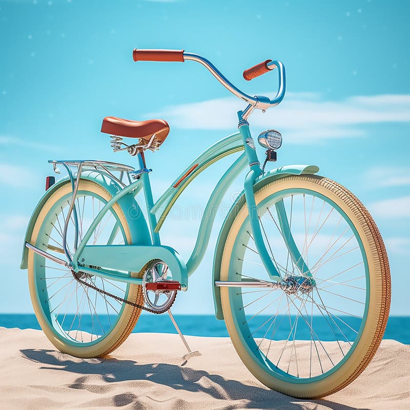 Cruiser bicycle vector stock vector. Illustration of tires - 156106587