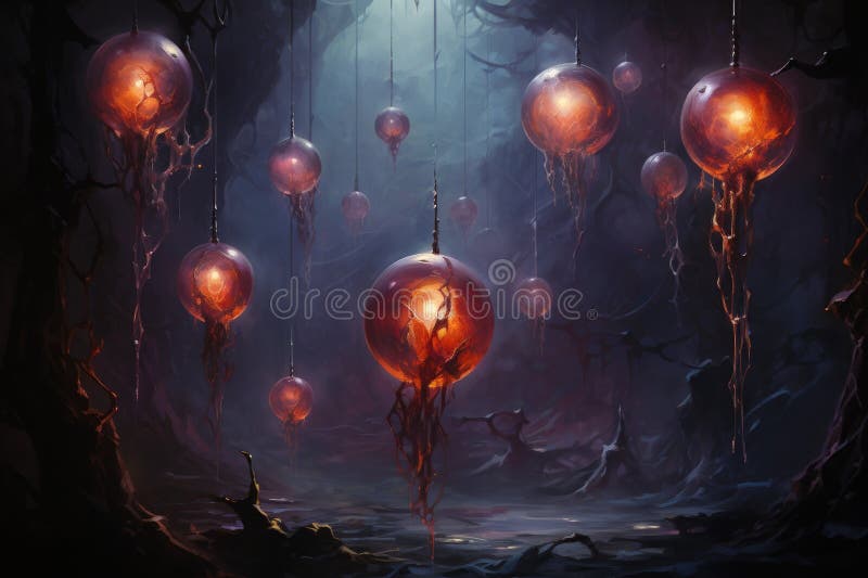 Arcane Crystal Orbs, Containing Trapped Magical Entities with Untold ...