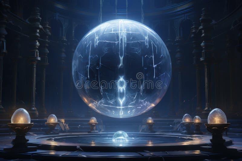 Arcane Crystal Orbs, Containing Trapped Magical Entities with Untold ...