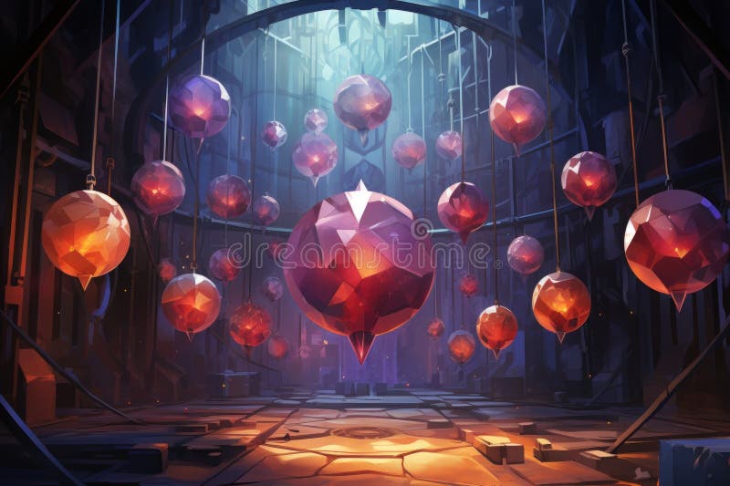 Arcane Crystal Orbs, Containing Trapped Magical Entities with Untold ...