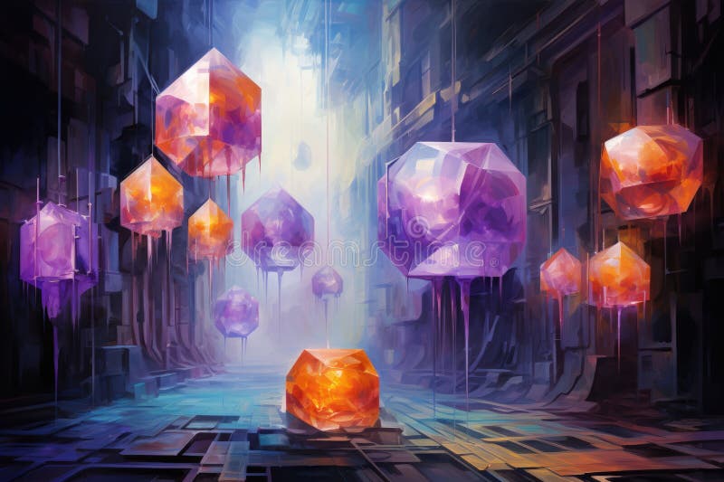 Arcane Crystal Orbs, Containing Trapped Magical Entities with Untold ...