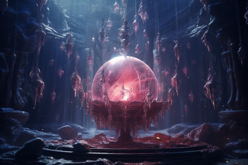 Arcane Crystal Orbs, Containing Trapped Magical Entities with Untold ...