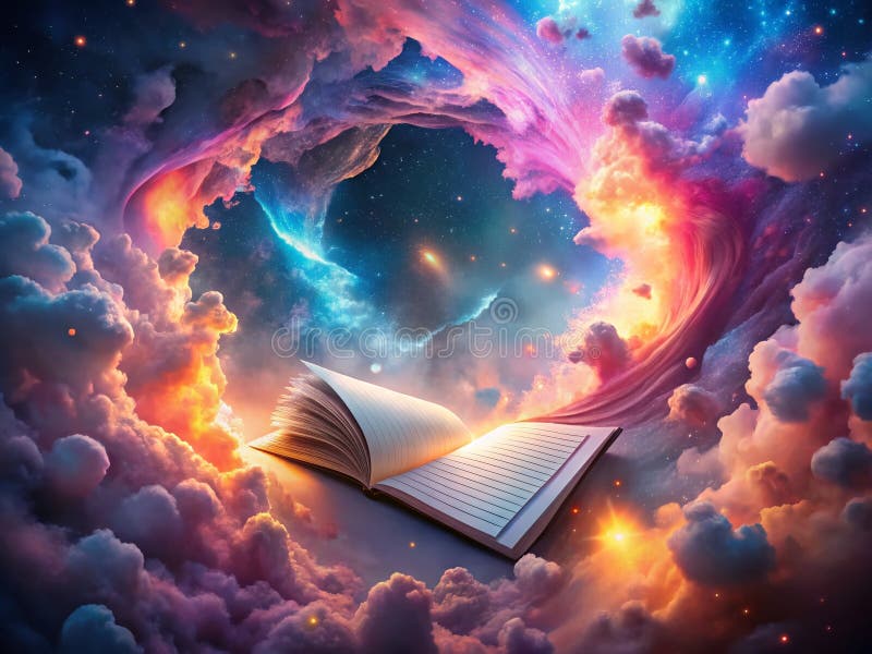 A Captivating Abstract Background Featuring Torn Notebook Pages in a ...