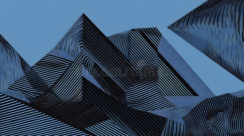 Experience a Futuristic Digital Art Animation Featuring Abstract ...