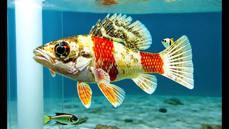 Vibrant Underwater World with Colorful Fish Swimming Gracefully ...