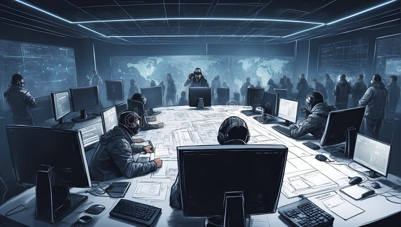 High-stakes Cyber Heist Skilled Coders Major Exchange. Ai Generated ...